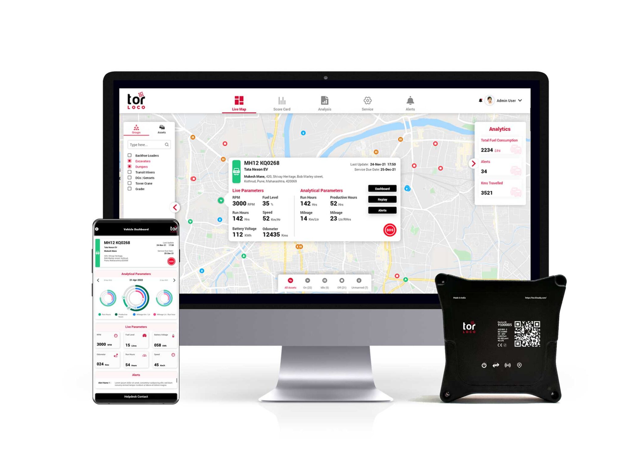 Asset Monitoring | Energy Monitoring | Telematics | Tor IoT Solutions